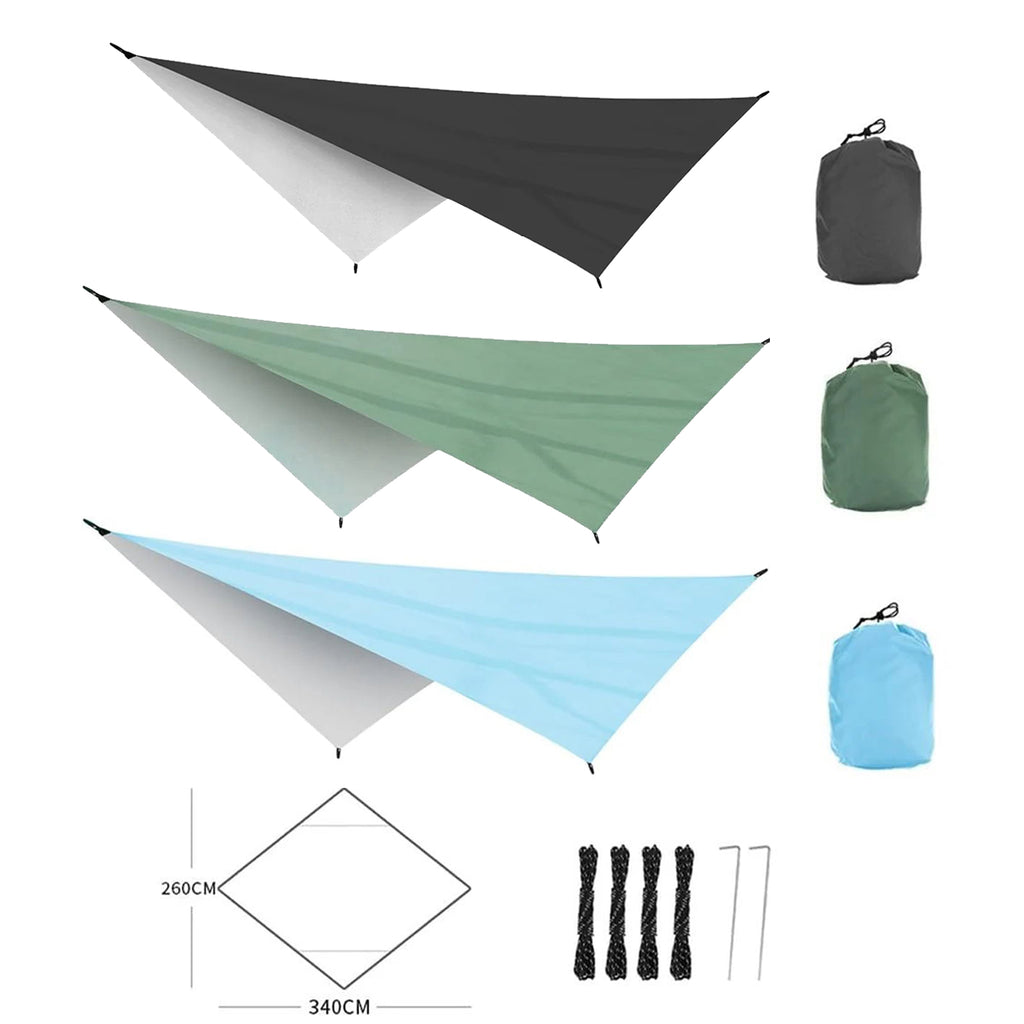 Tarp Tent Rhombus Shape Wing Tarp Canopy – majexic.co.uk